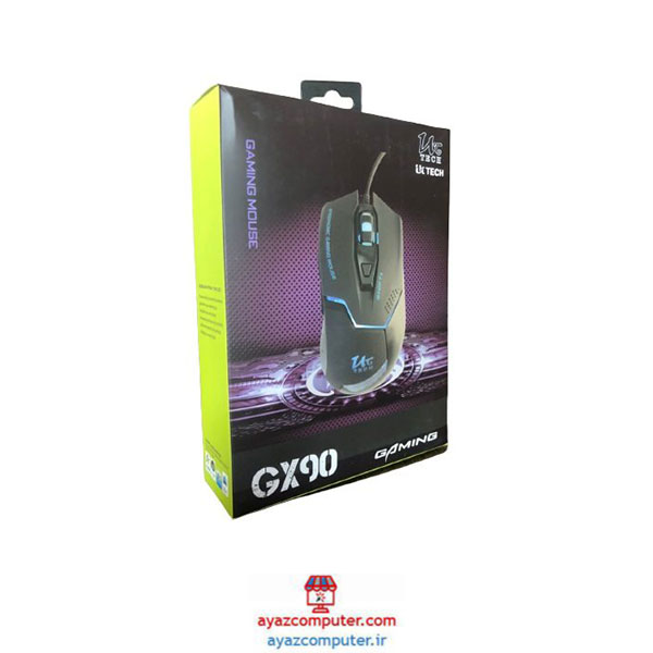 ماوس مخصوص بازی یوسیتک مدل GX90 - ayazcomputer.com